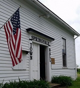 Springvale Town Hall - Fond du Lac County Historical Society
