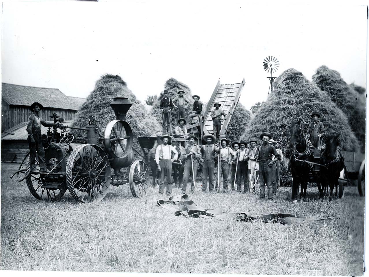 Threshing - Fond du Lac County Historical Society